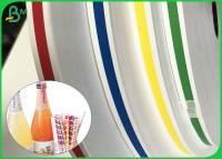 China Innoxious 15mm - 600mm 60gsm Food Grade Kraft Paper Roll For Paper Straws for sale