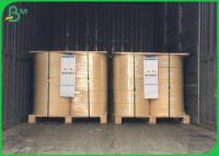 China Innoxious 15mm - 600mm 60gsm Food Grade Kraft Paper Roll For Paper Straws for sale