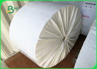 China 28gr 60gr Slitted Paper Color Printed FSC & SGS For White Food Grade Paper Straw for sale
