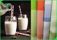 China Durable Food Grade Kraft Paper For Paper Straws 100% Recyclable 60GSM 120GSM for sale