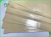 China 40gsm 60gsm Single Side PE Coated Kraft Paper For Food Packages Bags for sale
