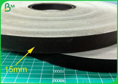 China 60GSM 15MM Food Grade Straw Paper Roll With Black Color Printing for sale