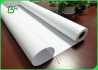 China 20# Inkjet Plotter Paper High Brightness FSC Certified For HP Printer Length 100m for sale