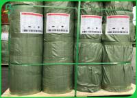 China 0.55 MM Fabric Material Untearable Washable Kraft Paper Roll For Making Tote Bag for sale