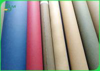 China Biodegradable Sewable Washable Kraft Paper Fabric 0.55mm Thick 150cm Width for sale