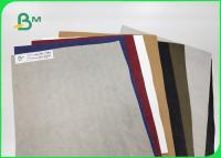 China Red & Grey Color Sewable Fabric Paper 0.88mm Degradable For DIY Flowerpolt for sale