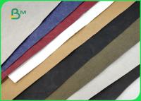China Red & Grey Color Sewable Fabric Paper 0.88mm Degradable For DIY Flowerpolt for sale
