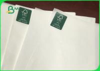 China FDA Eco - Friendly Uncoated White Sack Kraft Paper For Bags 30gsm 35gsm 42gsm for sale
