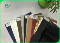 China Biodegradable Vogue Washable Kraft Paper Fabric Roll 0.55mm For Handags DIY for sale