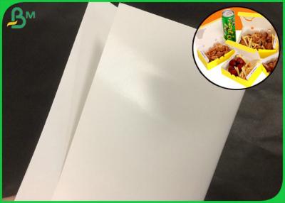 China FDA Certification 300G White Color Lunch Box Paper For Paper Box for sale
