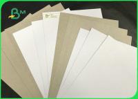 China 250gsm - 400gsm One Side Coated Duplex Board Grey Back For Packaging Boxes for sale