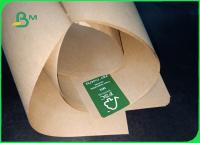 China Food Grade 40 50 60 70 80gsm Tear Resistance Brown Kraft Paper For Food Packing for sale