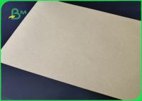 China 80gr FSC Brown Kraft Paper No Impurity Jumbo Rolls For DIY Flower Packing for sale