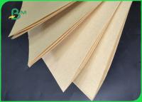 China 80gr FSC Brown Kraft Paper No Impurity Jumbo Rolls For DIY Flower Packing for sale