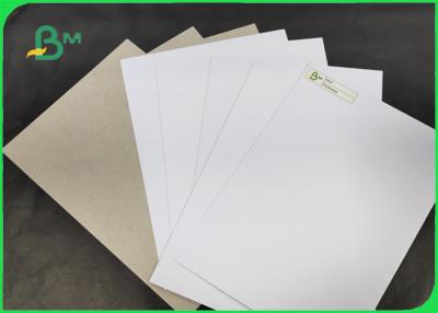 China 350 / 400 / 450gsm C1S Cardboard With Grey Back Size Customized 70 * 100cm for sale