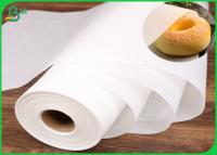 China Virgin Material Degradable White MG Paper Roll For Wrapping Meat for sale