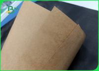 China 250 - 450gsm Good Toughness FDA Brown Craft Paper For Street Food Package for sale