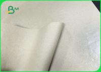 China Food Safe Coated PE Natural Kraft Paper For Street Food Tray Package Custom for sale
