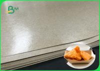 China FDA FSC Food Grade Brown Kraft Paper For Paper Tray Street Food Package for sale