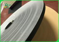 China 100% Virgin Wood Pulp Brown Kraft Straw Paper 60gsm In Roll Or Customized for sale