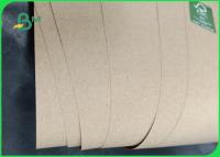 China 60gsm 70gsm 80gsm Recycle Pulp Folding Resistance Brown Kraft Paper For Packing for sale