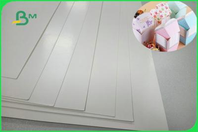 China Recycled C1S Ivory Board Poly Coated Paper 300gsm + 15g PE For Food Sachet for sale