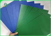 China Blue / Green / Red / Black Lacquered Solid Paperboard 1.5mm 72 * 102cm for sale