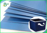 China Lacquered Finish Glossy Blue Cardboard For Gift Box File Folders 720 x 1020mm for sale