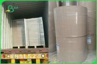 China FSC Certified C1S Grey Back Coated Duplex Board Jumbo Roll 300g / 350g / 450g for sale
