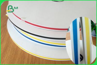 China FDA Eco - Friendly Disposable White Kraft Paper 60gsm 120gsm Making Straw Tubes for sale