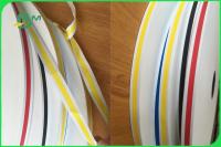 China Eco - Friendly FDA Colorful Patterned Kraft Paper For Disposable Straw 14mm 15mm for sale