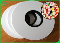 China 60gsm 120gsm 100mm - 450mm Food Grade White Kraft Paper For Paper Straws for sale