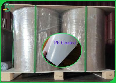 China Food Grade 120g White Paper Coated PE For Vegetables Seeds Packing for sale