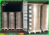 China 150 - 350gsm Unbleached Brown Kraft Paper PE Coated For Wrapping for sale