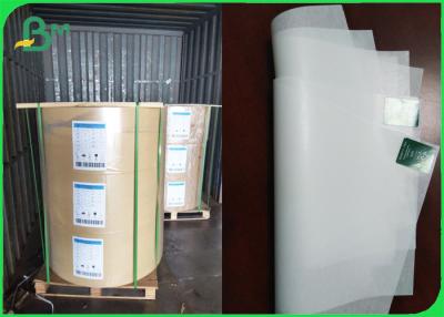 China 35gsm Machine Glazed White Butcher Wrapping Paper FDA Large Rolls for sale
