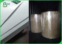 China 70gsm +10g PE Coated White Woodfree Offset Paper For Packaging for sale