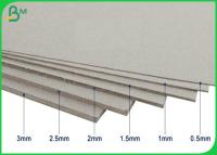 China Rigid Approved High Hardness Grey Chip Board For 1.5mm 2mm 2.5mm for sale