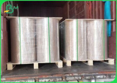 China FDA 50 - 60gsm White Machine Glazed Kraft Paper For Block Bottom Fast Food for sale