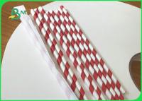 China 33mm * 5000m 25g 28g Eco - Friendly Food Garde Straw Wrapping Paper Roll for sale