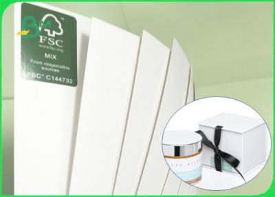 China 250gsm - 350gsm FSC & SGS Coated FBB Board 70 * 100cm In Sheet For Cosmetic Box for sale