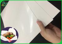 China 300GSM Resistant The Oil Lunch Box Paper With One Side PE Coated for sale