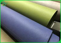 China Anti Tear Multiple Colour 0.55mm 0.8mm Thick Washable Eco Paper Rolls 150CM Width for sale