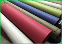 China Anti Tear Multiple Colour 0.55mm 0.8mm Thick Washable Eco Paper Rolls 150CM Width for sale