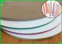 China 15MM Width Color Straw Wrapping Paper Roll With Waterproofing Degradable for sale