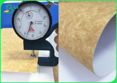 China 250gsm Clay Coated Kraft Back Take Out Box Paper Food Grade In Reel for sale
