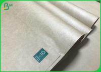 China Hard Burst Strength Rice Wrapping 80G 90G Uncoated Brown Papel Kraft Roll for sale