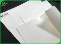 China Single Wall Cup Material 15gsm PE Plastic Coating Surface White Paper Sheets for sale