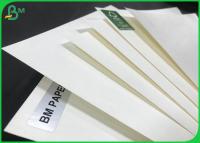 China Single Wall Cup Material 15gsm PE Plastic Coating Surface White Paper Sheets for sale