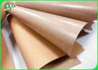 China Food Grade PE Coated Natural Virgin Kraft Paper for Paper plate 350gsm for sale