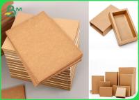 China Virgin Fiber Unbleached Kraft Paper 300gsm Superior Strength Recyclable for sale